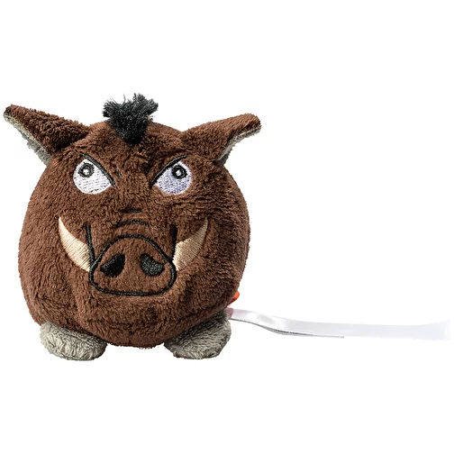Schmoozies® Wildschwein (dunkelbraun, Polyester,Mikrofaser ...