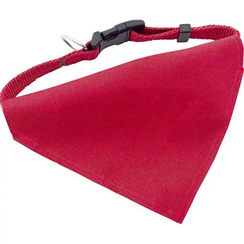 Halstuch Hundehalsband Roco (rot, Polyester, 30g) als Werbeartikel Auf ...