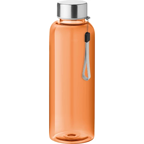RPET-Flasche 500ml MO9910 UTAH (500 ml, transparent orange, RPET, 97g ...