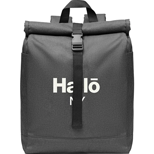 Rucksack 600D UDINE (schwarz, RPET, 260g) als Werbemittel Auf GIFFITS ...
