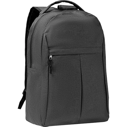 Rucksack 600D SIENA (schwarz, RPET, 260g) als Werbegeschenke Auf ...