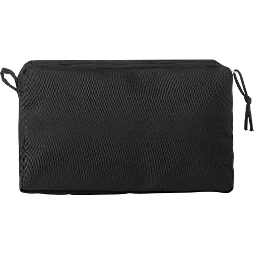 Kosmetiktasche 600D RPET BETTER & SMART (schwarz, RPET-PU, 50g) als ...