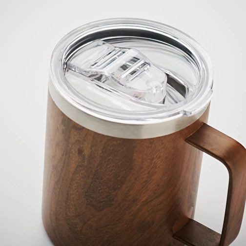 Doppelwandiger Becher 300 ml NAMIB MUG (300 ml, braun, Recycelter ...