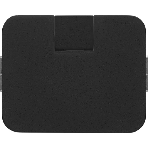 4 Port USB Hub SQUARE-C (schwarz, ABS, 27g) als Werbegeschenke Auf ...