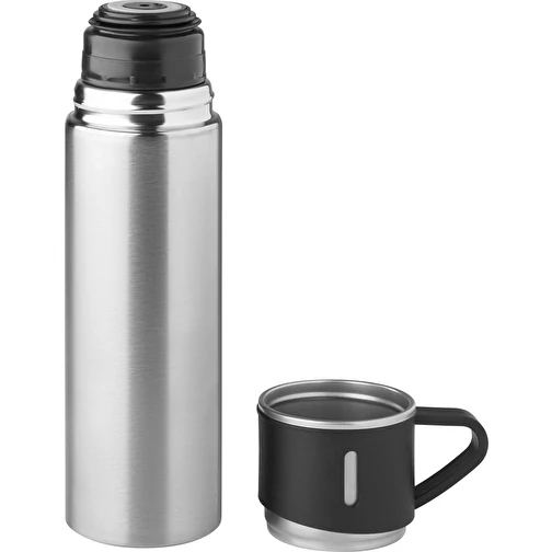 Flasche und Becher-Set 2tlg. TONIA (150 ml, matt silber, Edelstahl ...
