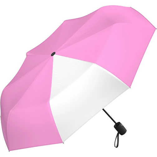 Regenschirm AOC Hamburg (rosa / weiß, 100% Polyester Pongee, 404g) als ...