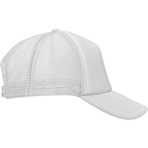 Trucker cap 5 panels BUBBLE (weiss, PE, 65g) als Werbegeschenke Auf ...