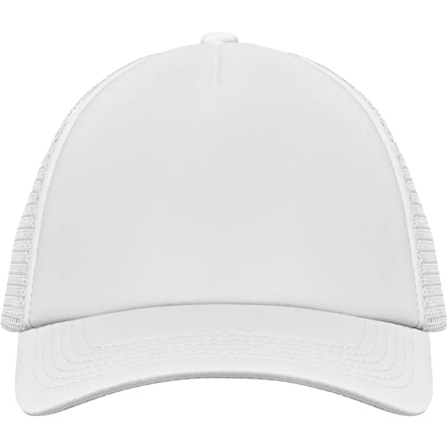 Trucker cap 5 panels BUBBLE (weiss, PE, 65g) als Werbegeschenke Auf ...