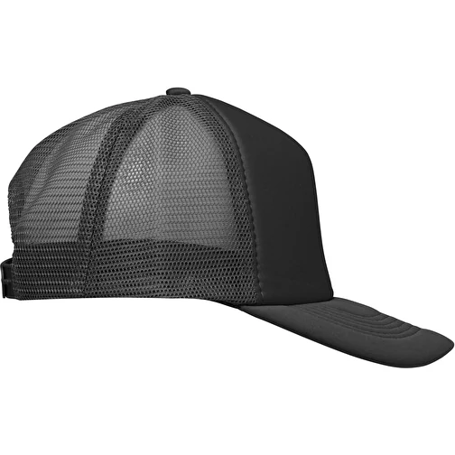 Trucker cap 5 panels BUBBLE (schwarz, PE, 65g) als Werbegeschenke Auf ...