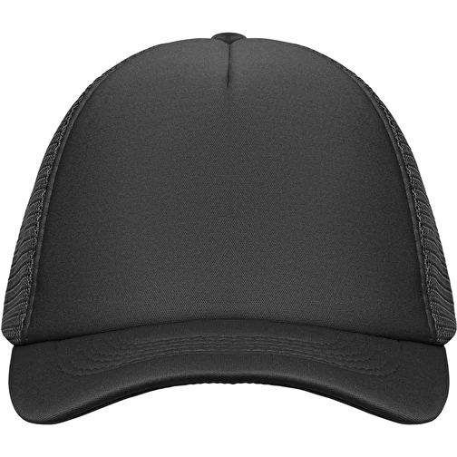 Trucker cap 5 panels BUBBLE (schwarz, PE, 65g) als Werbegeschenke Auf ...