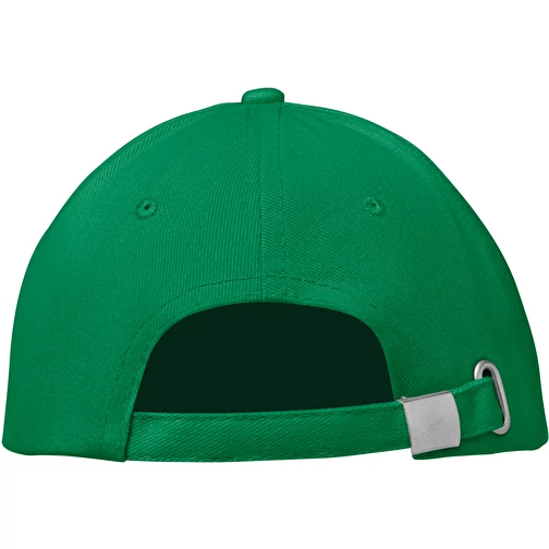 Baseball cap 6 panels 260g/m² BUFFALO (präriegrün / weiss, Baumwolle ...