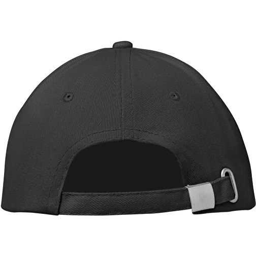 Baseball cap 6 panels 260g/m² BUFFALO (schwarz, Baumwolle, 78g) als ...