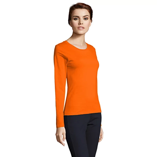 SOL´S IMPERIAL LSL DAMEN T-SHIRT WOMEN (M, orange, 191g) als ...