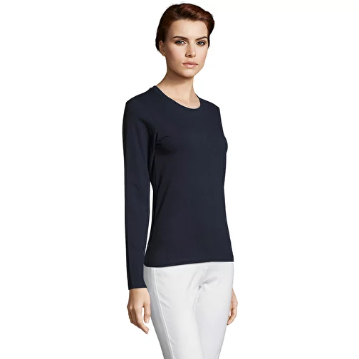 SOL´S IMPERIAL LSL DAMEN T-SHIRT WOMEN (L, french navy, 191g) als ...