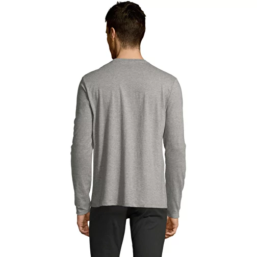 SOL´S IMPERIAL LSL MEN T-Shirt190 (M, grau melange, 235g) als ...