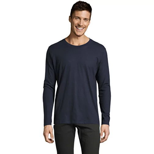 SOL´S IMPERIAL LSL MEN T-Shirt190 (XS, french navy, 235g) als ...