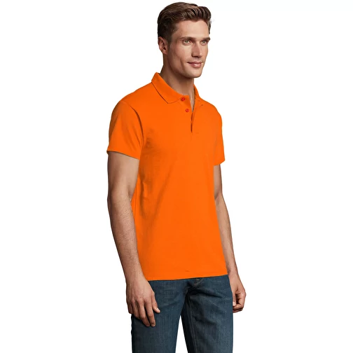SOL´S SPRING II MEN Polo 210g (S, orange, Baumwolle, 250g) als ...