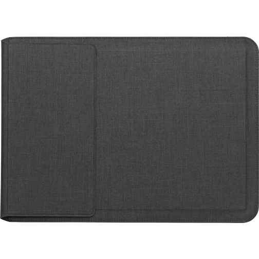 16" Laptop-Hülle PRACTIC (schwarz, RPET, 550g) als Werbemittel Auf ...