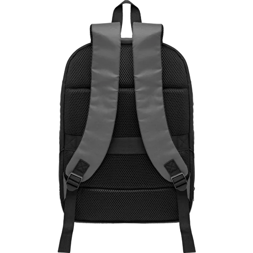 16" Rucksack 600D XPANDA (steingrau, RPET, 500g) als Werbeartikel Auf ...