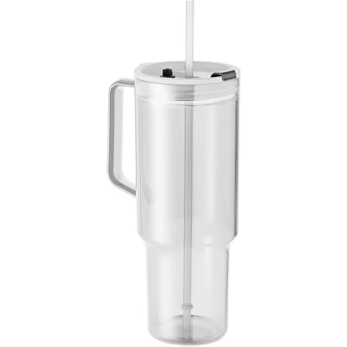 Trinkbecher 1200ml MUGORA (transparent, RPET, 530g) als Werbeartikel ...