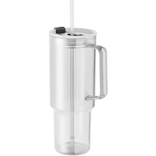 Trinkbecher 1200ml MUGORA (transparent, RPET, 530g) als Werbeartikel ...
