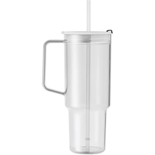 Trinkbecher 1200ml MUGORA (transparent, RPET, 530g) als Werbeartikel ...