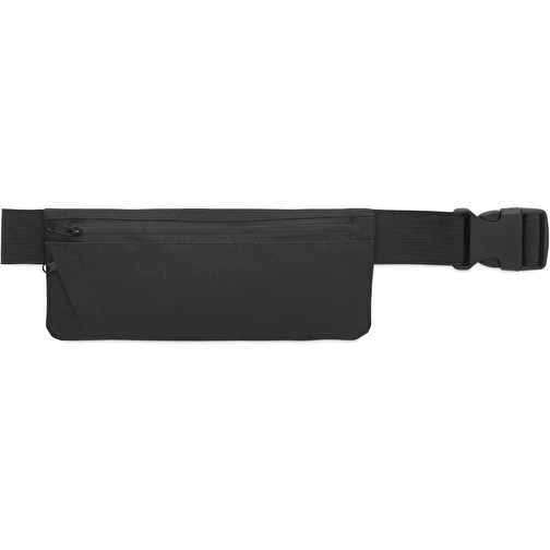 Gürteltasche 600D MODERATE (schwarz, RPET, 65g) als Werbegeschenke Auf ...