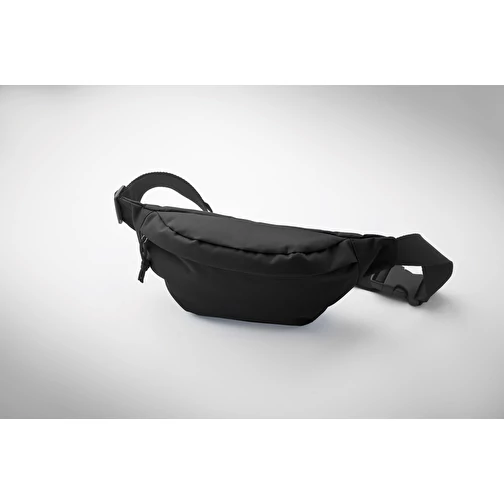 Gürteltasche 600D HIPLA (schwarz, RPET, 110g) als Werbegeschenke Auf ...