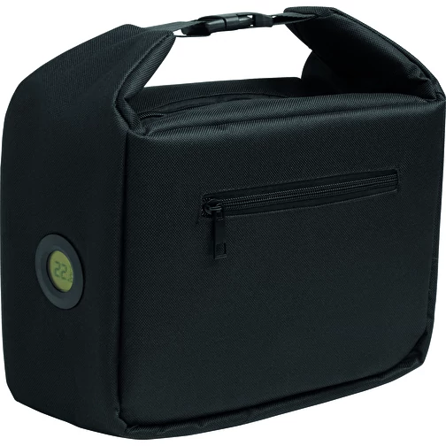 Kühltasche 600D WINTRY (schwarz, RPET, 270g) als Werbeartikel Auf ...