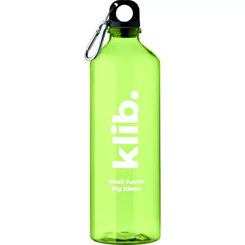 Trinkflasche 750ml MOSS RE750 (transparent limettengrün, RPET, 114g ...